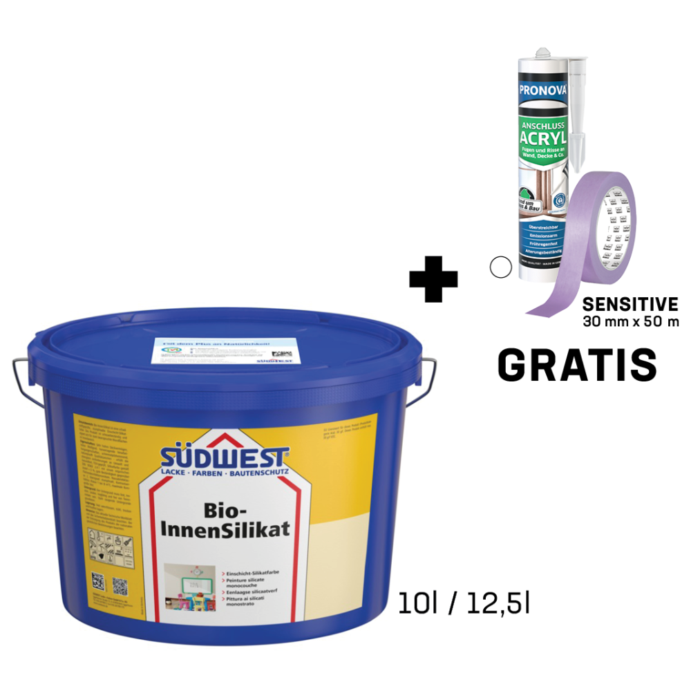 Bio-silicate interior paint - Bio-InnenSilikat :: XXLCOLORS.com