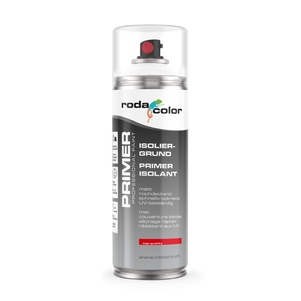 Apprêt isolant blanc en spray - 400ml :: XXLCOULEURS.FR
